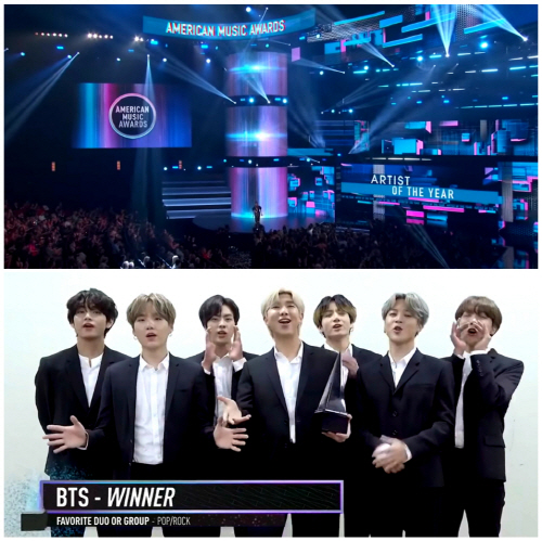 방탄소년단(BTS) 2019 ‘AMA’ 3관왕 달성, RM·진·슈가·제이홉·지민·뷔·정국 글로벌 스타 다시 한번 입증