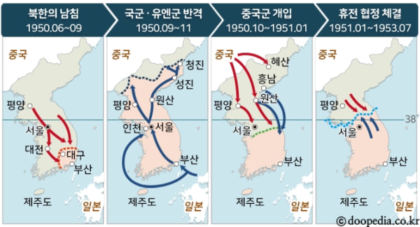 [6.25전쟁] 25일, 북한 공산군이 38선 전역에 남침했던 한국전쟁 발발 71주년이 되는 날